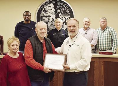 Monroe County commissioners commend J.D. Chapman | News | mymcr.net