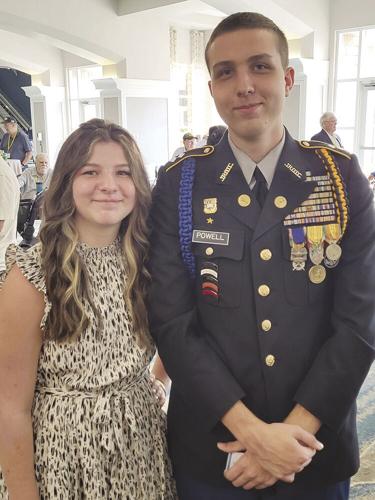 MP's Thomas Powell recognized as Top Cadet at the Vietnam Veterans ...