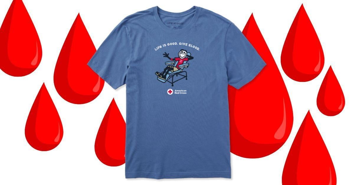 Red Cross gives away free t-shirt for March, April donors in the UP ...