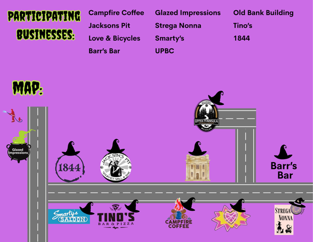 Downtown Negaunee businesses come together for first-ever Witches Night ...