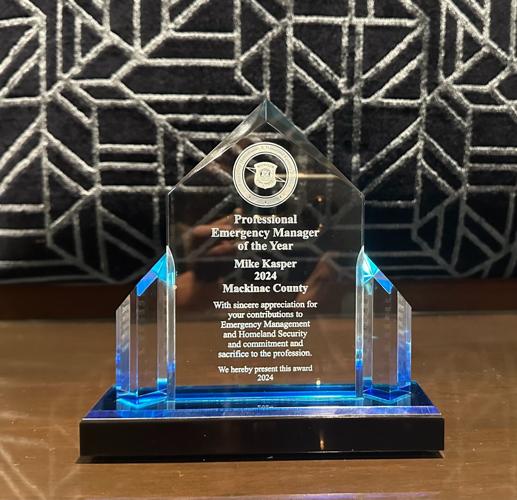 Mackinac County's Mike Kasper is Emergency Manager of the Year, says ...