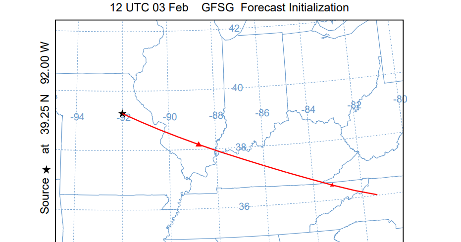 Possible Chinese balloon tracker: Where is it headed next? | | myupnow.com