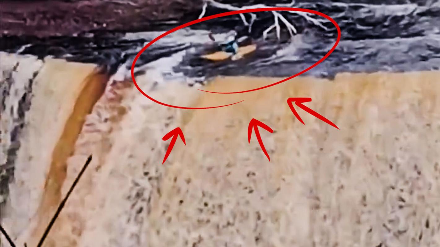 Kayaker plunges 50 feet down Michigan's largest waterfall, Tahquamenon ...