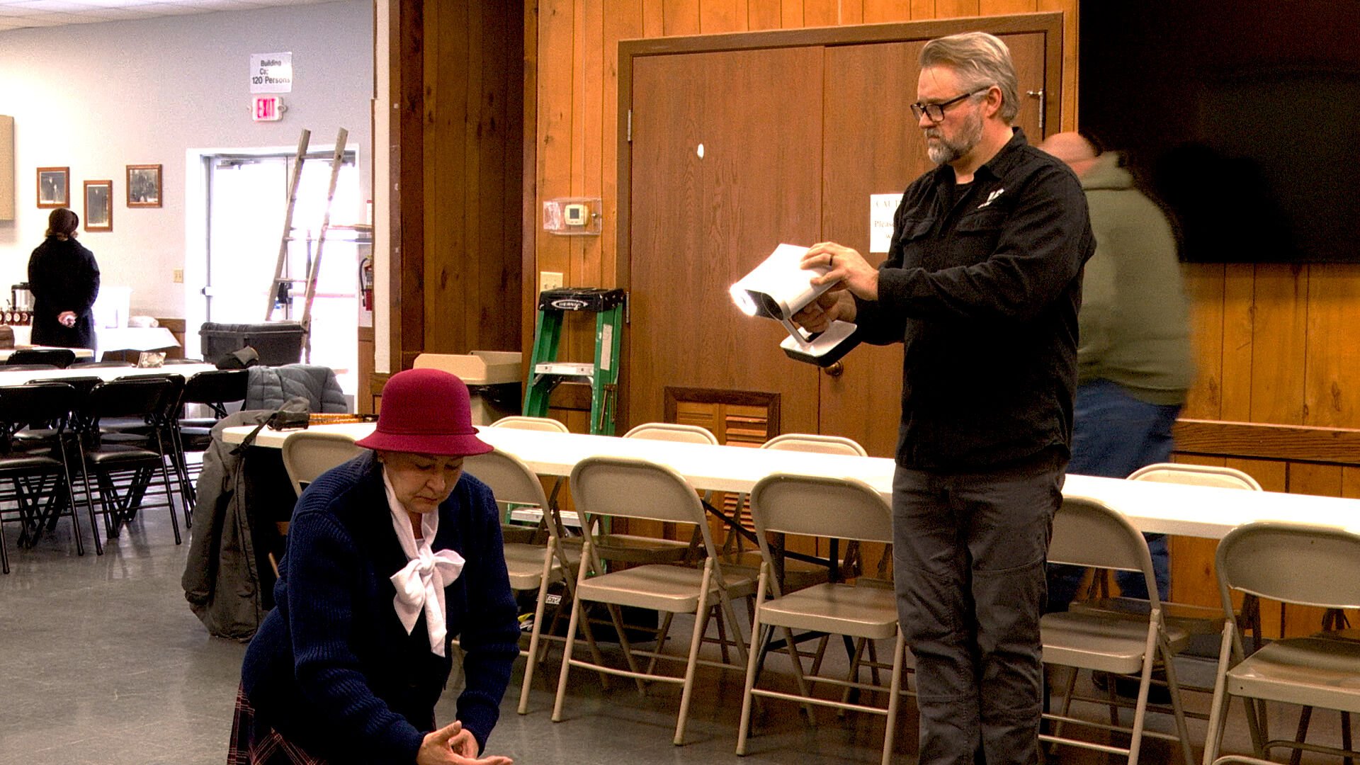 Modeling for statues marks progress on Barnes-Hecker Memorial Park ...