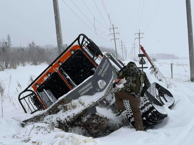 Soo volunteers' New Year's Eve trail grooming shift turns into machine ...