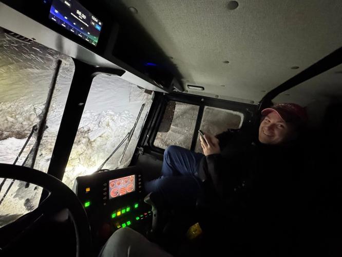 Soo volunteers' New Year's Eve trail grooming shift turns into machine ...
