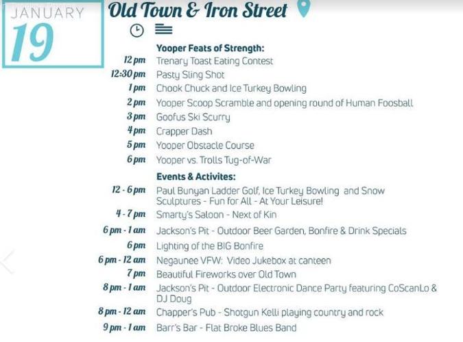 Heikki Lunta festival returns to downtown Negaunee | Local News ...