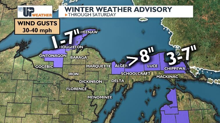 Prepare today for more snow, strong gusts, bitter cold temps & wind ...