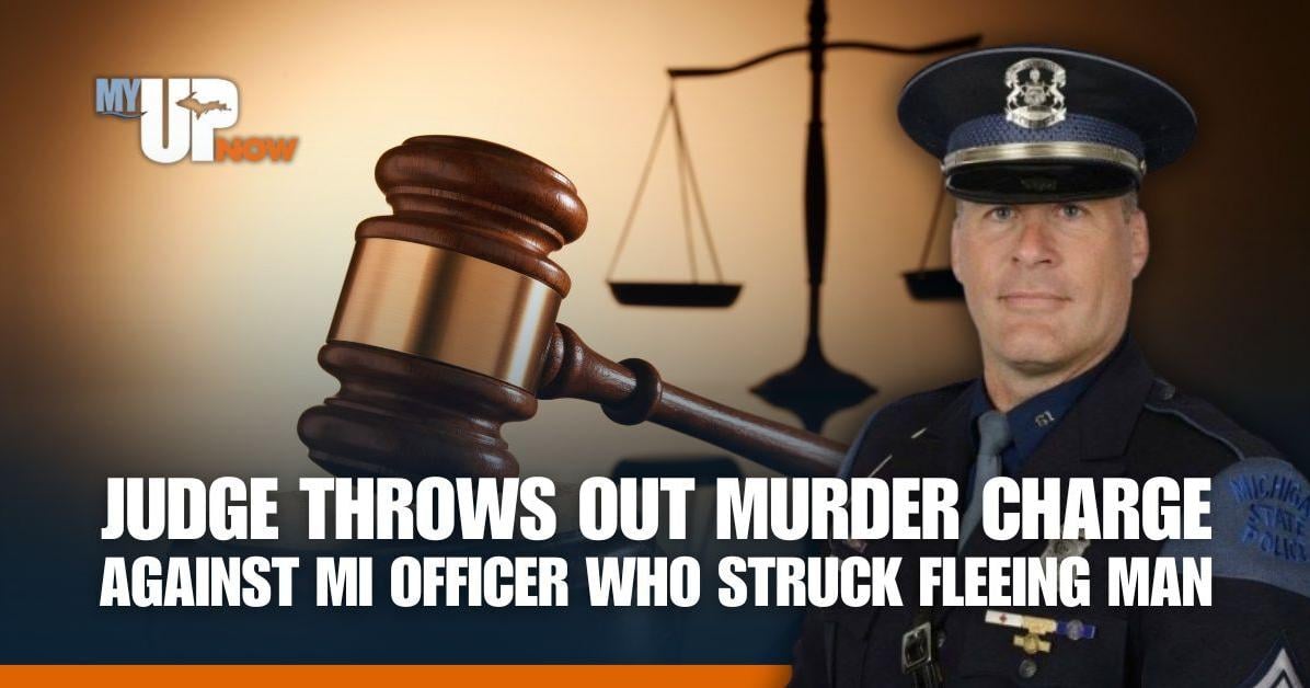 Judge throws out murder charge against MI officer who struck fleeing ...