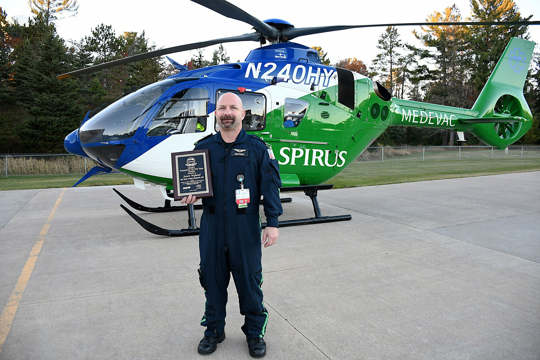 National Paramedic of the Year is northern Wisconsin flight paramedic ...