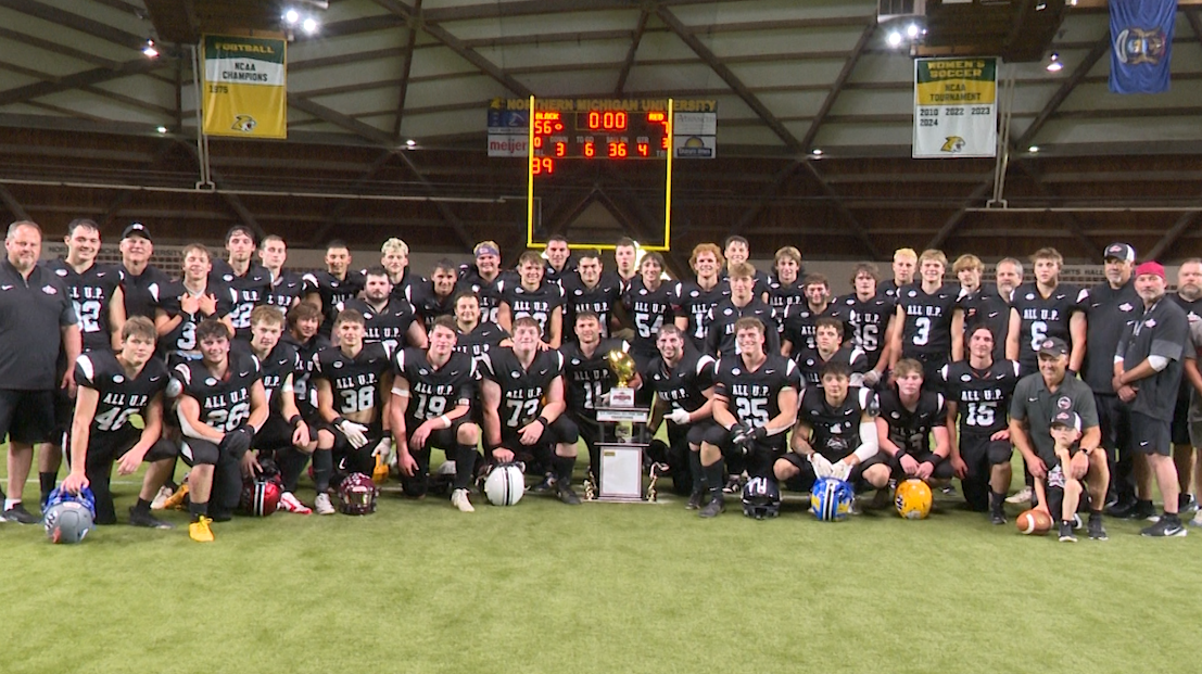 HIGHLIGHTS: Team Black dominates at 2025 U.P. Football All-Star Game ...