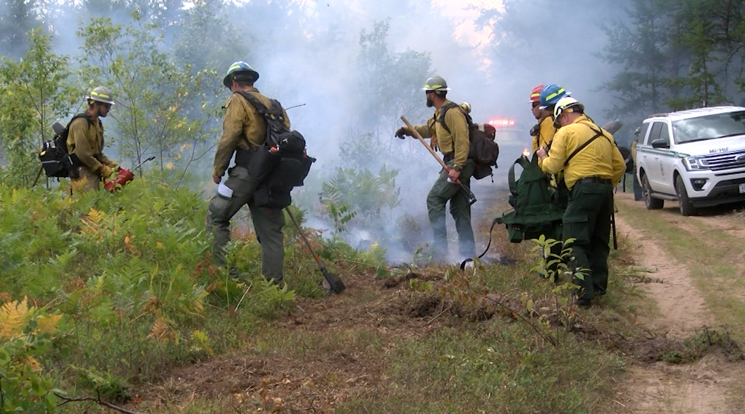 Prescribed fire operations to clear over 10K acres of Hiawatha and ...