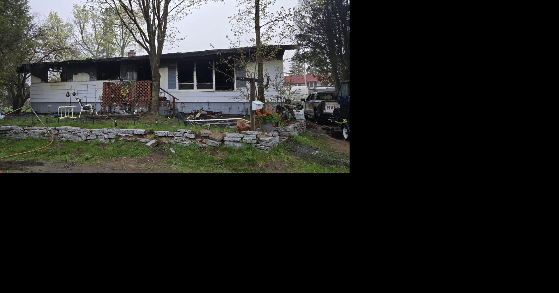 Dog missing after residents safely escape from 'total loss' house fire ...