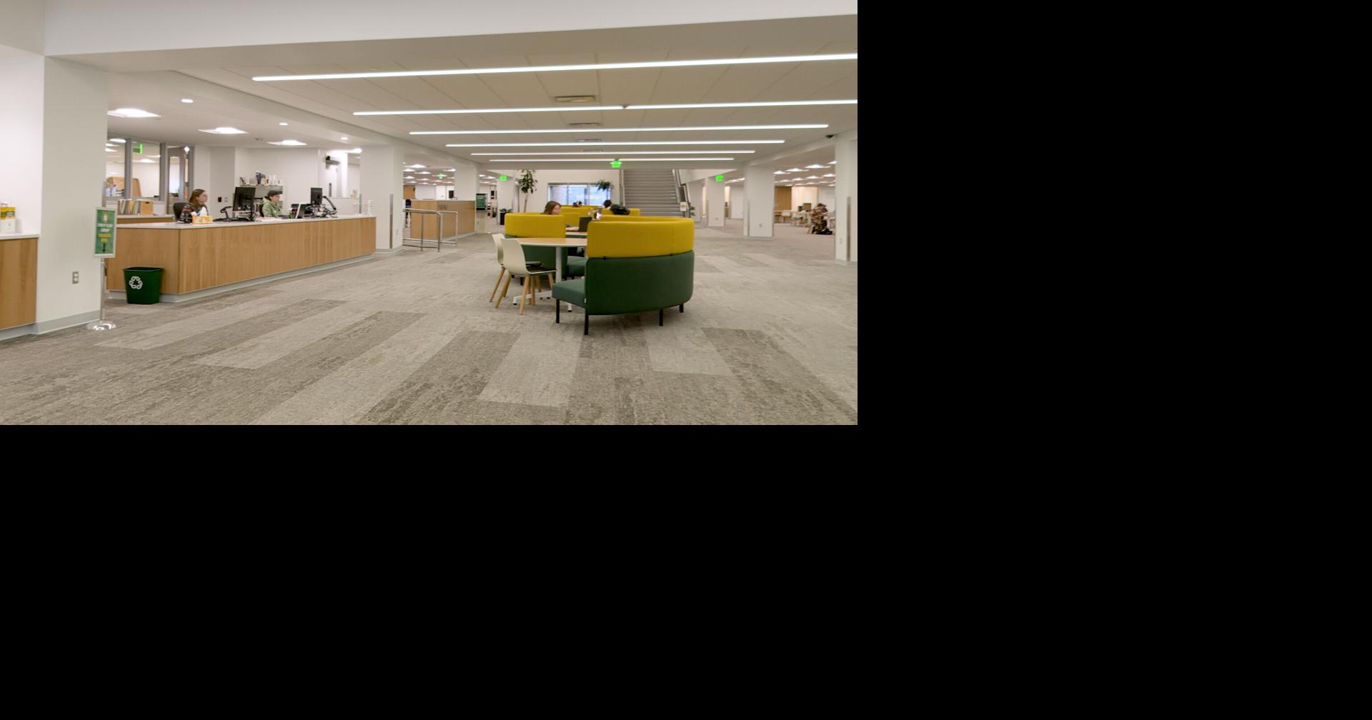 Resource Relocation: Touring the new Lydia M. Olson Library space ...