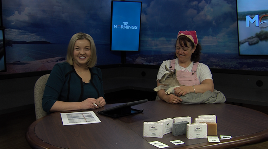 Shirley's Suds: How UP goats help make soap | My UP Mornings | myupnow.com