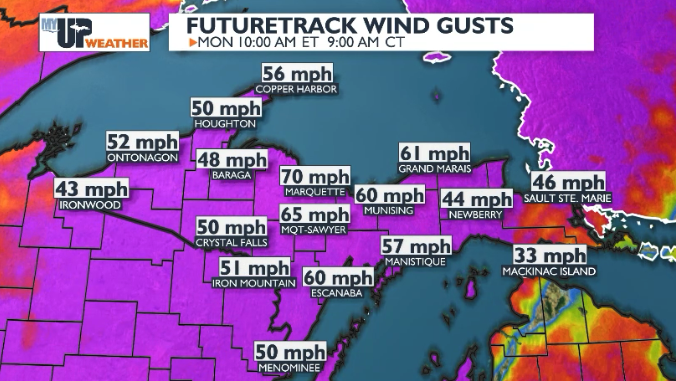 Increasing snow and wind today; blizzard conditions starting this ...