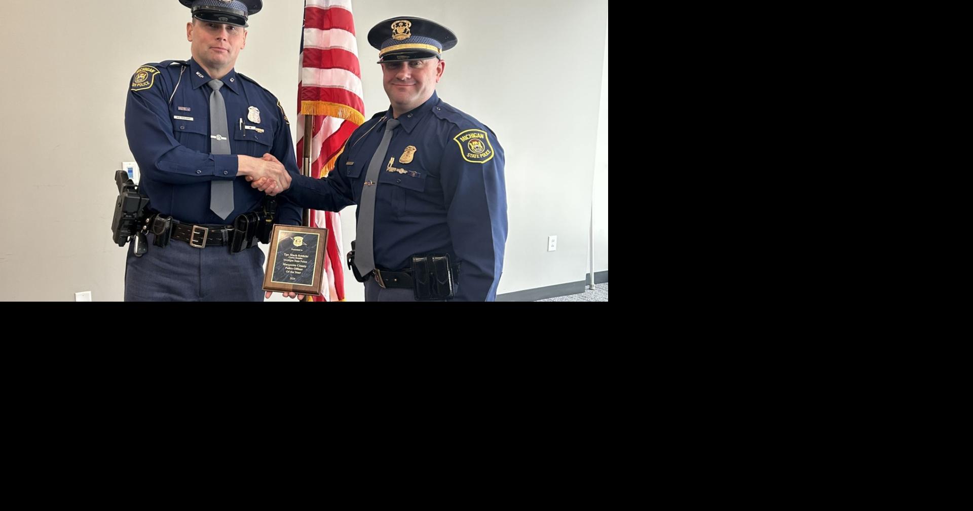 MSP Negaunee Post canine handler is honored as 2024 Office of the Year ...