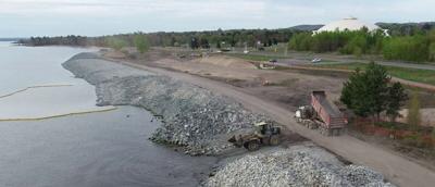 State director, national administrator see old Cliffs-Dow site progress ...