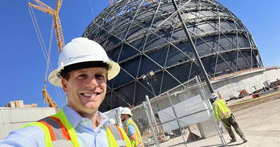 What's that giant sphere being built in Las Vegas? | | myupnow.com