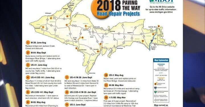 MDOT 2018 construction map now available for download | Money news ...