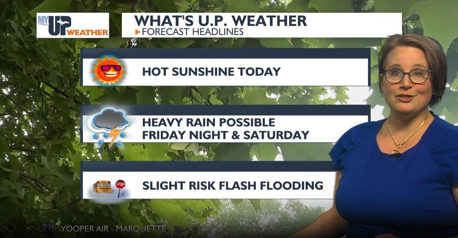 Sweaty today, cool tomorrow, weekend storms may cause floods | Weather ...