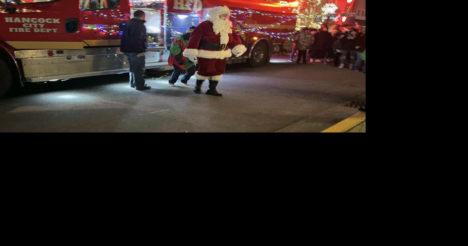 Santa is coming to Hancock after Thanksgiving. Here's what the city has ...