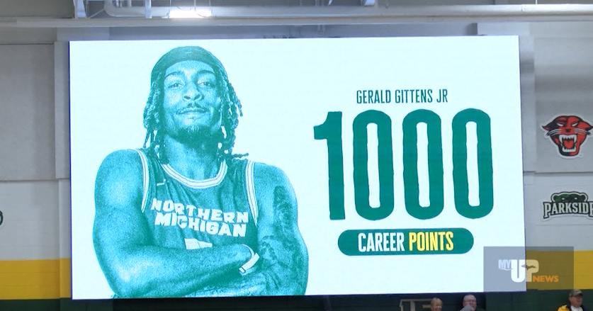 Gittens scores 1,000th collegiate point as NMU rolls Northland | Sports ...