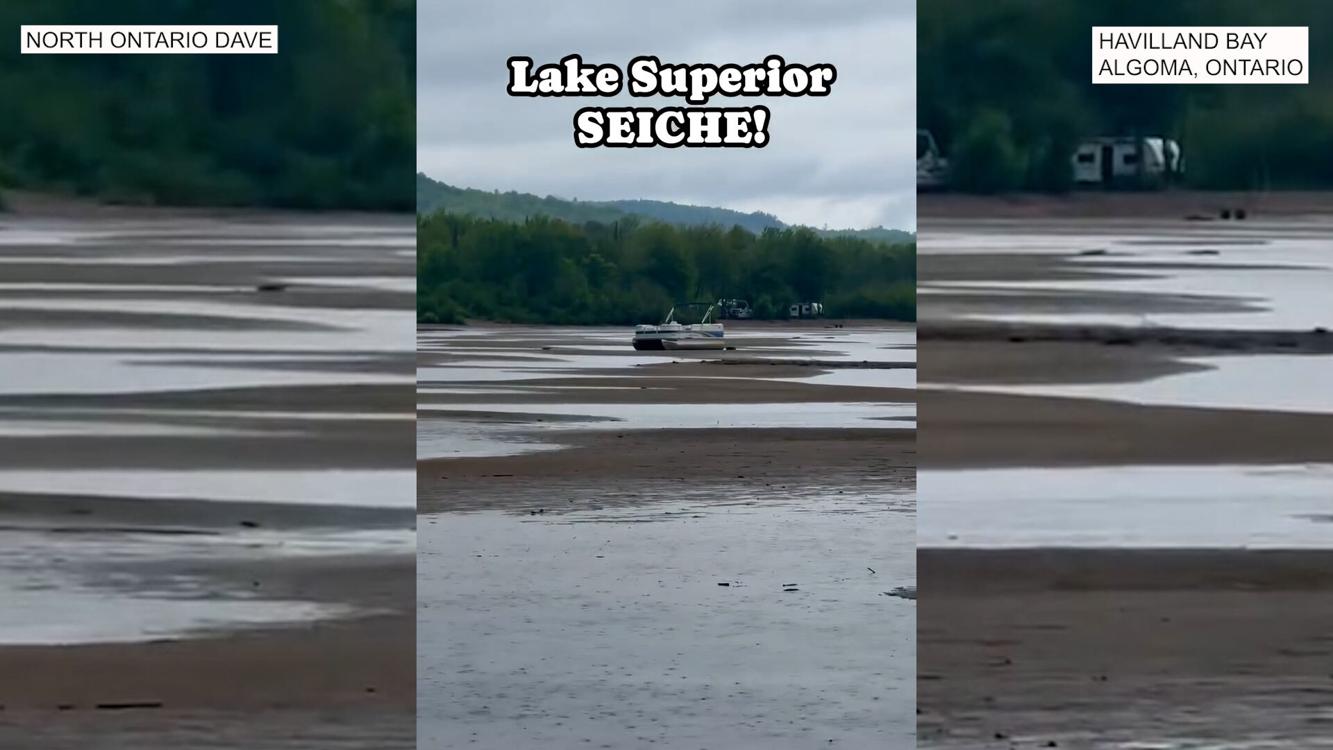 A seiche 'rocked' Lake Superior over the weekend. What is it? | Local ...