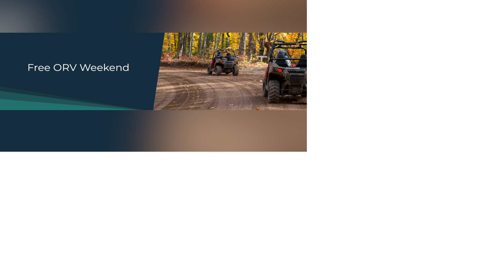 Drive ORV trails without a permit during Michigan's Free ORV Weekend ...