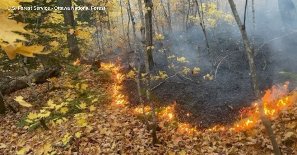 UP wildfire expands to 266 acres, water-dropping air tankers and fire ...