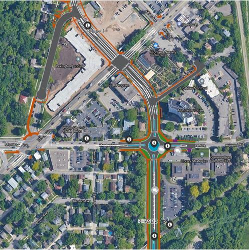 Mini-roundabout preferred for second phase of Lexington reroute ...