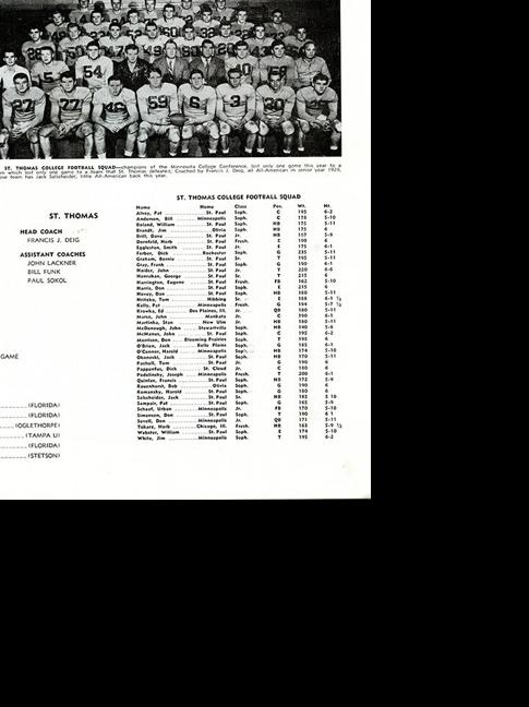 Team of ’48 inducted into UST Hall | General News | myvillager.com