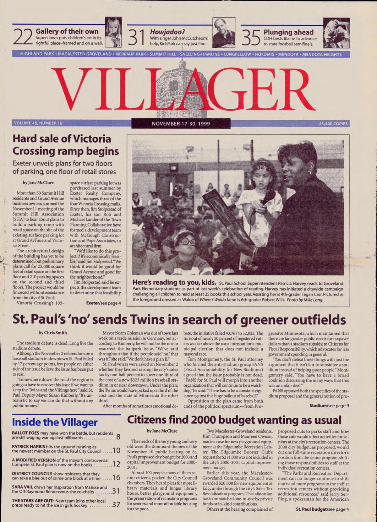 November 17, 1999 | 1990 - 1999 | myvillager.com