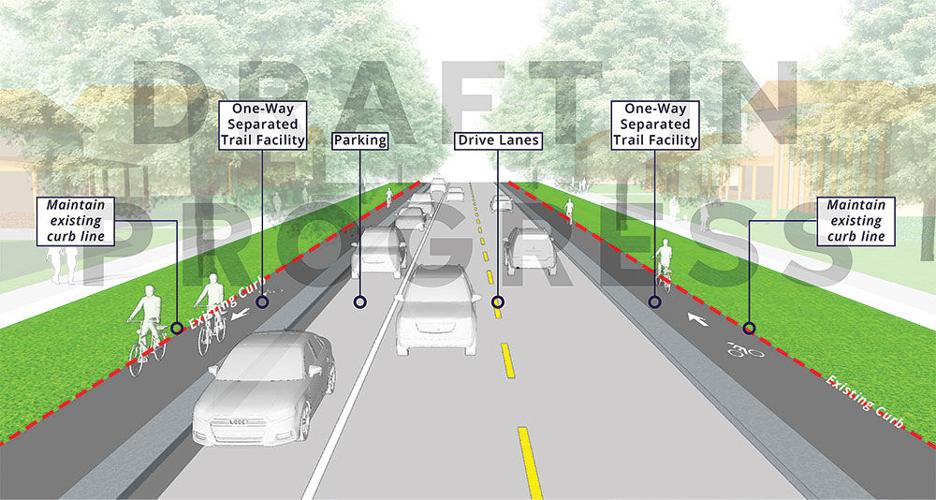 Draft plan for Summit Ave. bike trail opened to public comment ...
