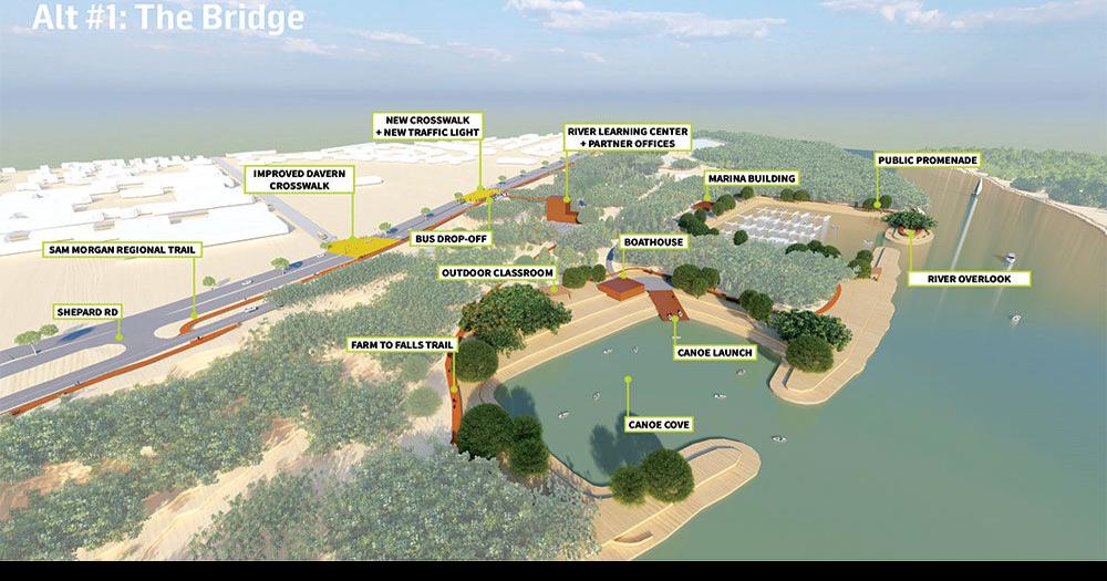 Three concepts on drawing board for River Learning Center | General ...