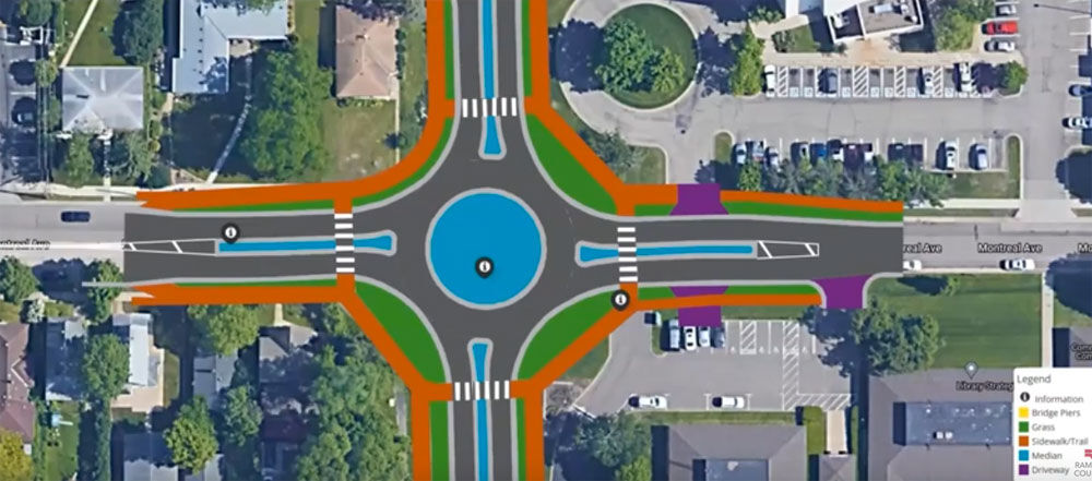 Mini-roundabout preferred for second phase of Lexington reroute ...
