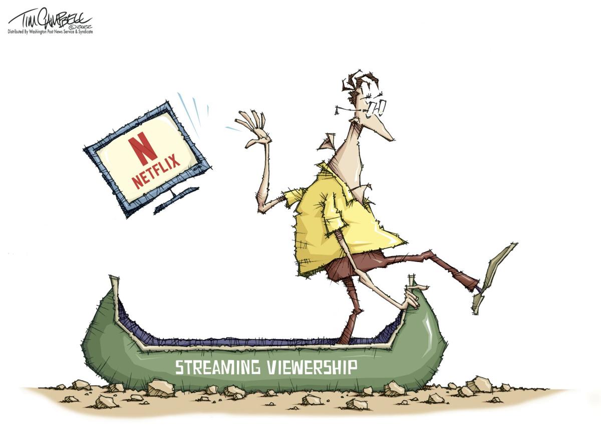 Tim Campbell cartoon