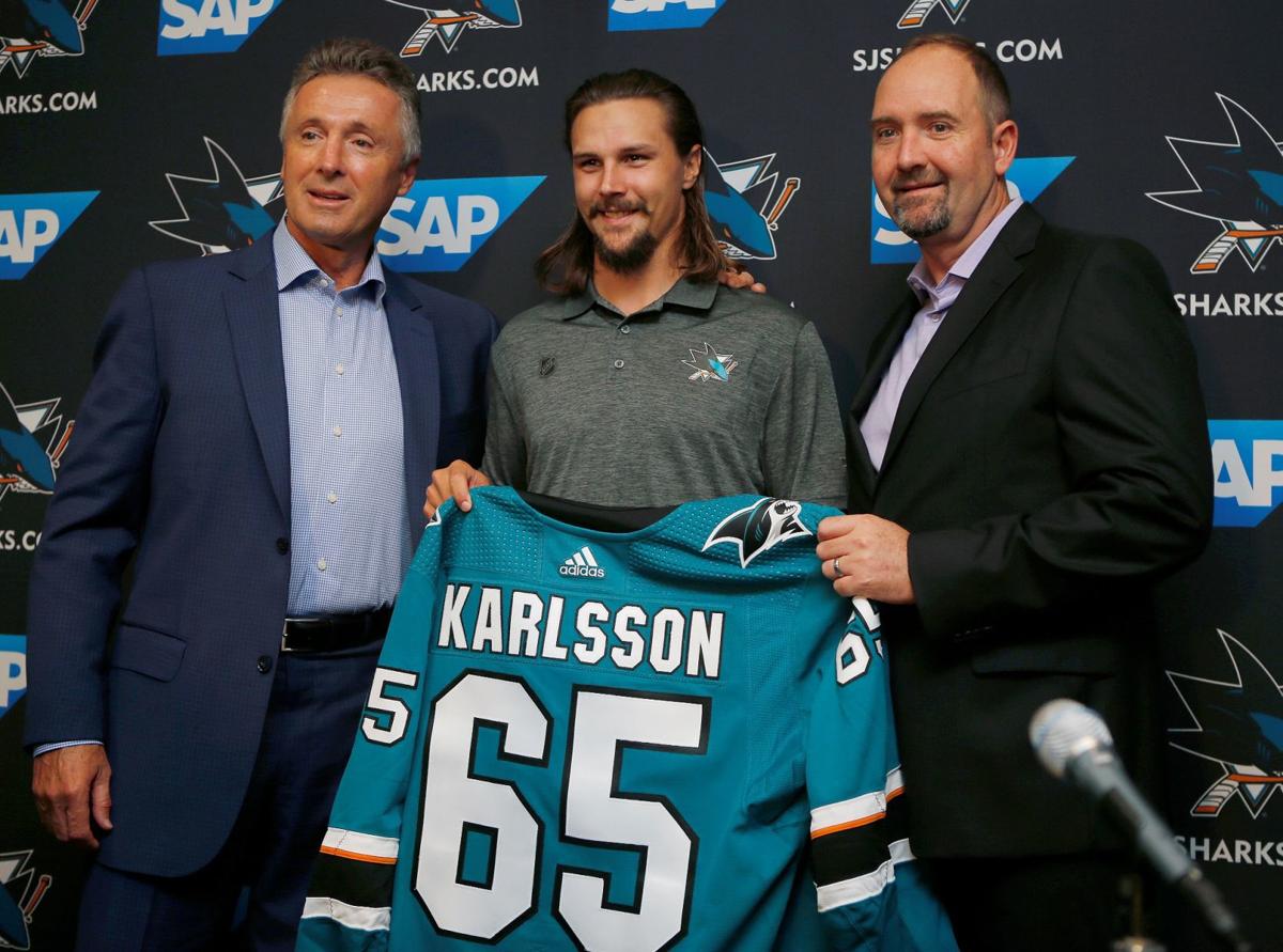 Sharks set sights on Stanley Cup after Karlsson trade