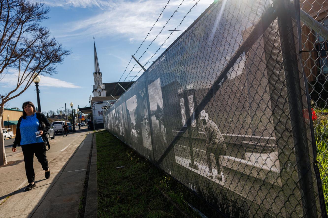Historic Napa post office gets a fresh look with photo mural | News ...