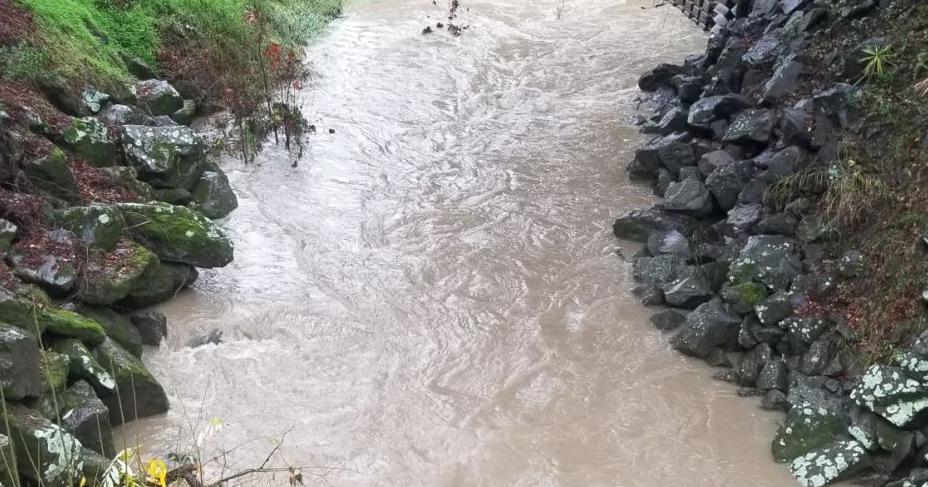 St. Helena’s main reservoir fills as another storm arrives | News ...