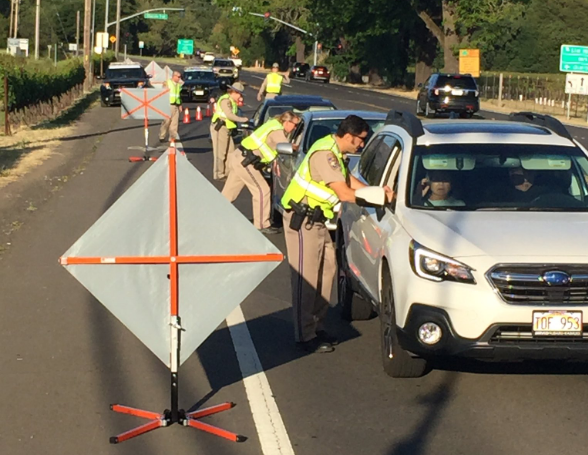 CHP arrests 1, tickets 4 during Saturday night checkpoint