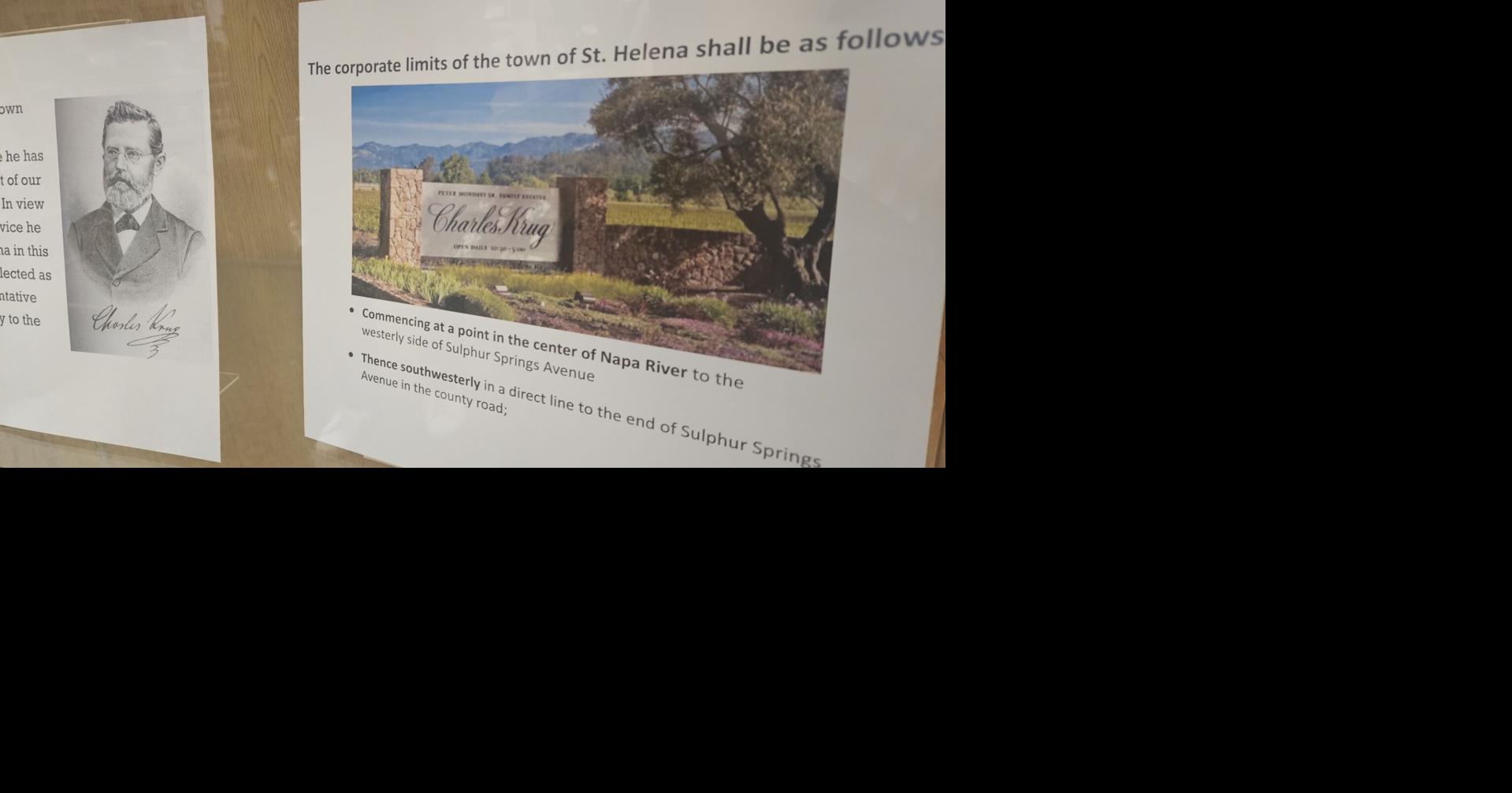 Library display honors St. Helena institutions | Lifestyles ...