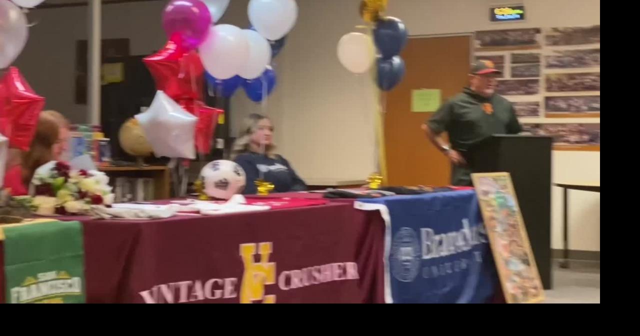 Vintage High baseball coach Billy Smith and football coach Dylan Leach ...