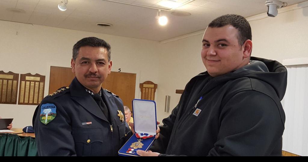 Calistoga police officers, dispatchers honored for their work