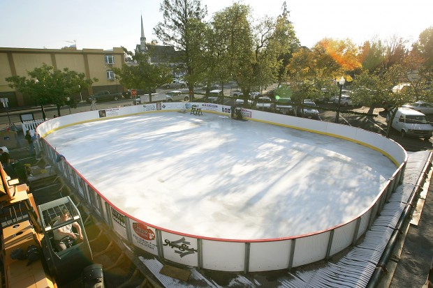 Napa’s seasonal ice rink nearly ready