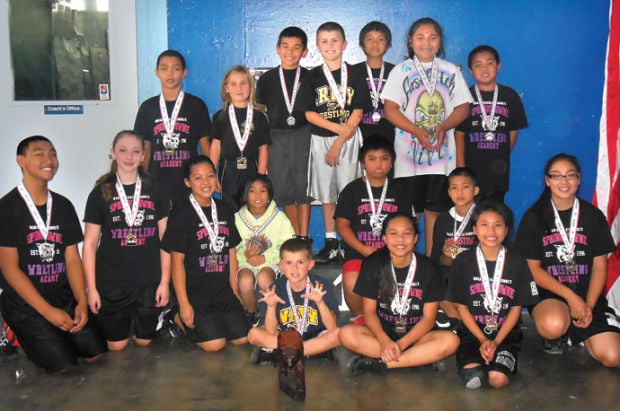 Napa SAL wrestlers medal at Vallejo tournament