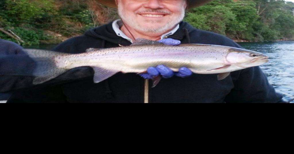 Fishing for wild rainbow trout on the lower Sacramento River in Redding ...