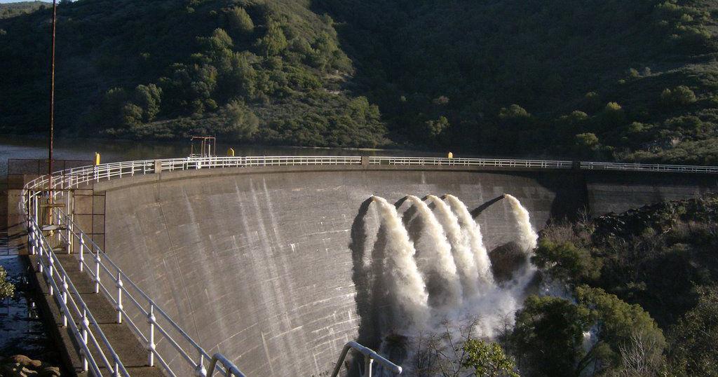 Holes are the key to protecting concrete dam outside Napa | News ...