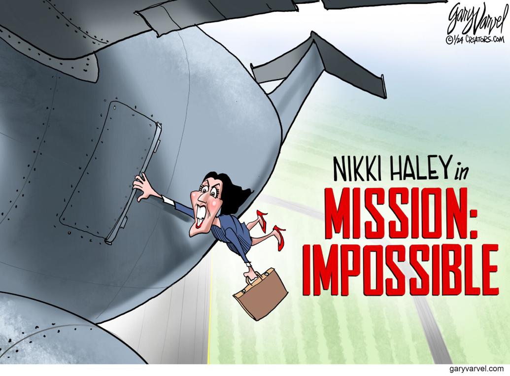 The 12 best political cartoons about Nikki Haley's long-shot ...