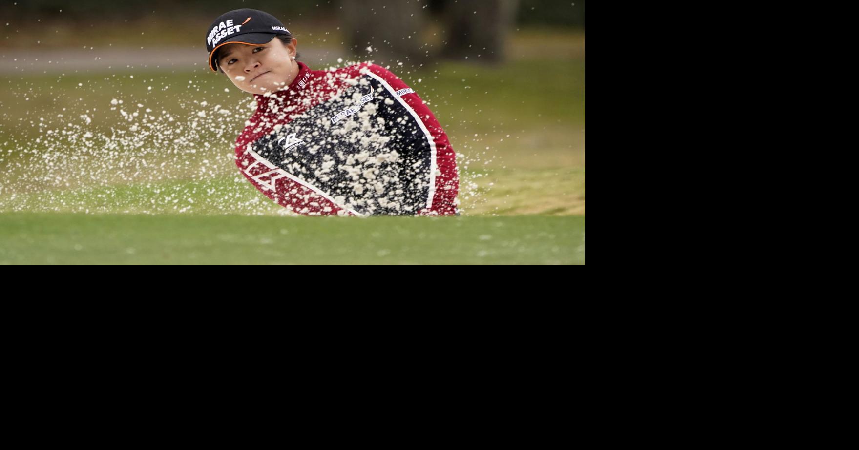 Golf: Kim takes 1-shot lead in LPGA Tour finale